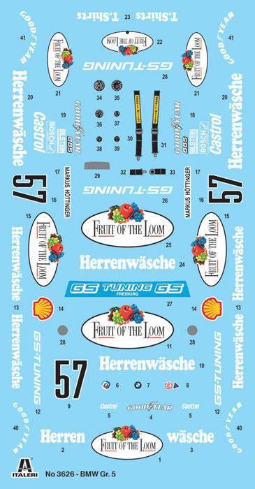 1/24 Italeri B.M.W. 320 Group 5 3626| MPM Hobbies