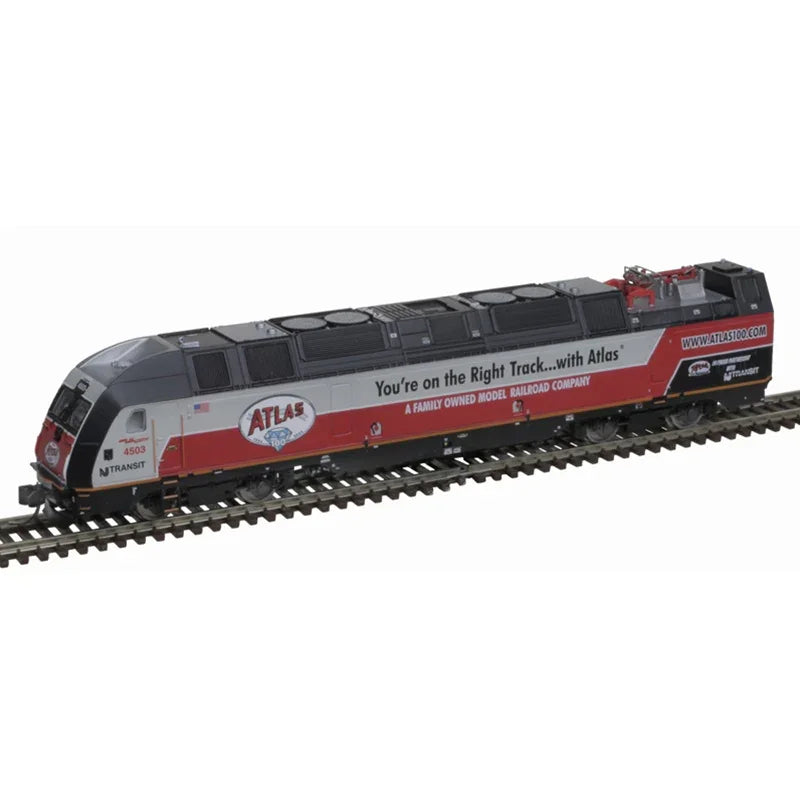N Scale Atlas Master Gold ALP-45DP NJ Transit/Atlas 100th Anniversary | MPM Hobbies