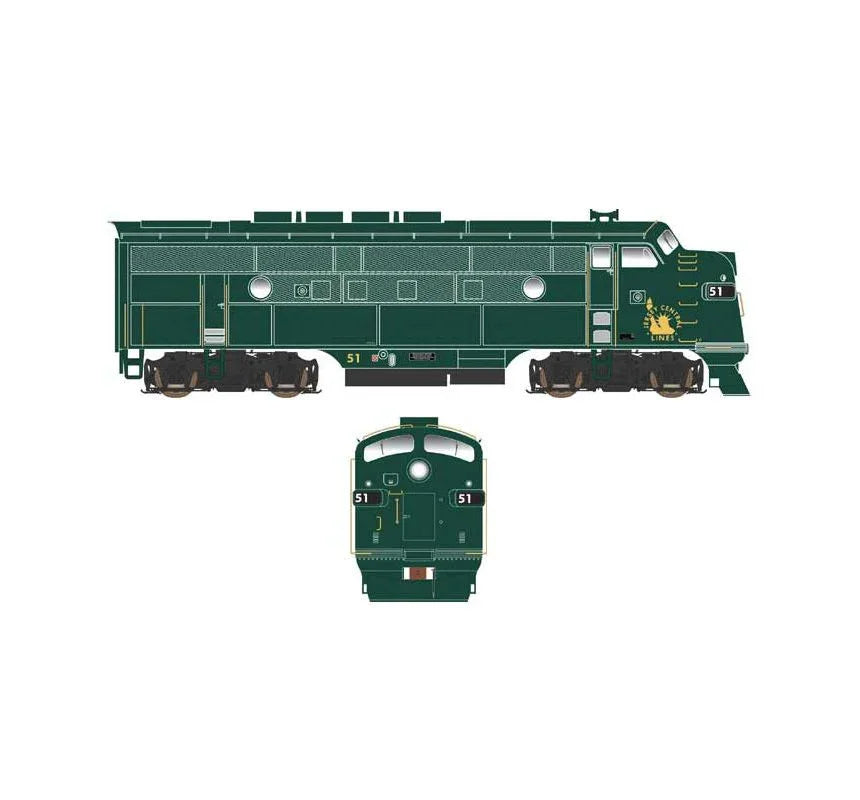 HO Bowser EMD F3A Factory ESU Loksound DCC CNJ #58 24631| MPM Hobbies