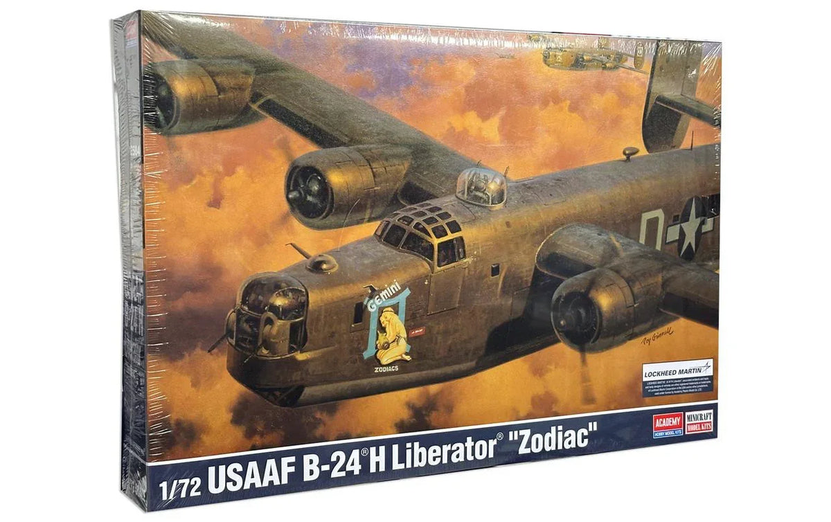 1/72 Academy USAAF B-24H Liberator Zodiac Plastic Model Kit| MPM Hobbies