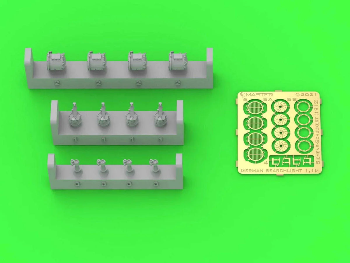 1/350 Master Model SMS Emden - German searchlight 1.1m - (resin and PE| MPM Hobbies