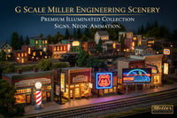 G Scale Miller Engineering LED Signs Animated Scenery - MPM Hobbies ...