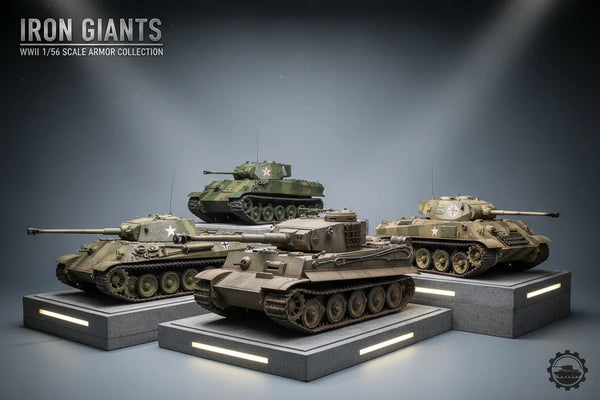 1/56 Scale Military Vehicles - WWII Tanks & Armored Models - MPM ...