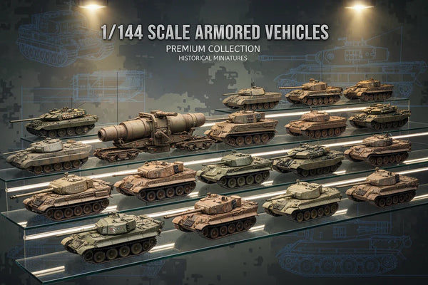 1/144 Scale Armored Vehicle Model Kits - Tanks & Military - MPM Hobbies ...