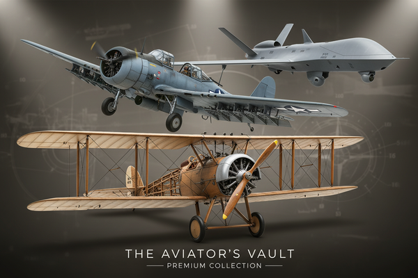 1/16-1/18 Large Scale Aircraft Model Kits Museum Quality Detail – MPM ...