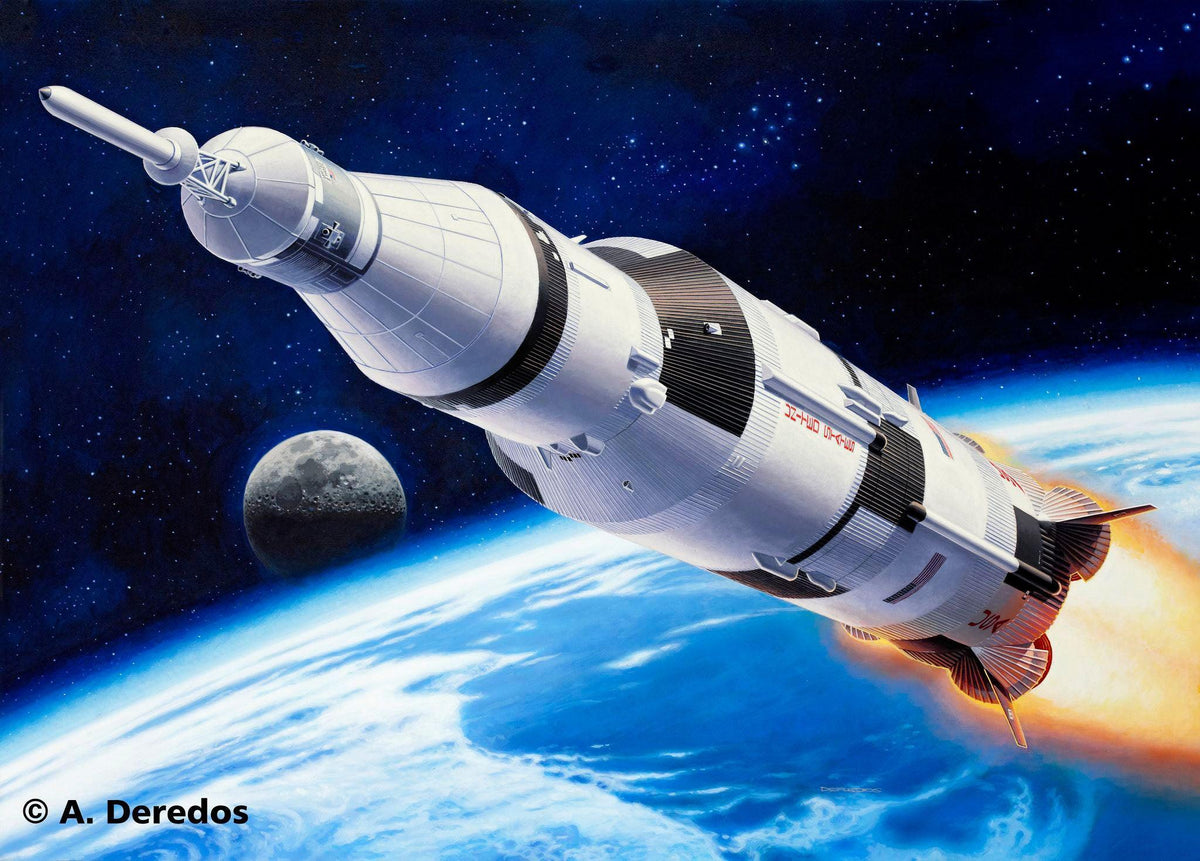 1/144 Revell Germany Apollo Saturn V 4909| MPM Hobbies