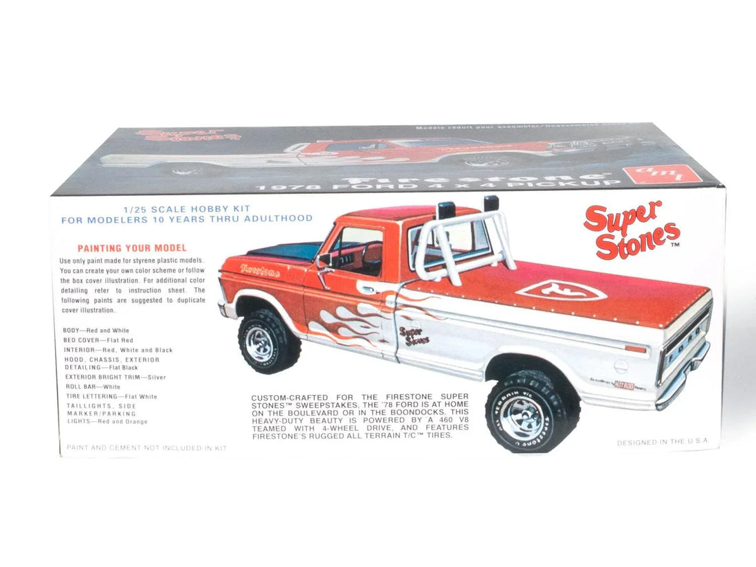1/25 AMT 1978 Ford Pickup “Firestone Super Stones” 858| MPM Hobbies
