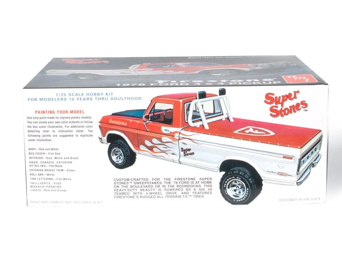 1/25 AMT 1978 Ford Pickup “Firestone Super Stones” 858| MPM Hobbies