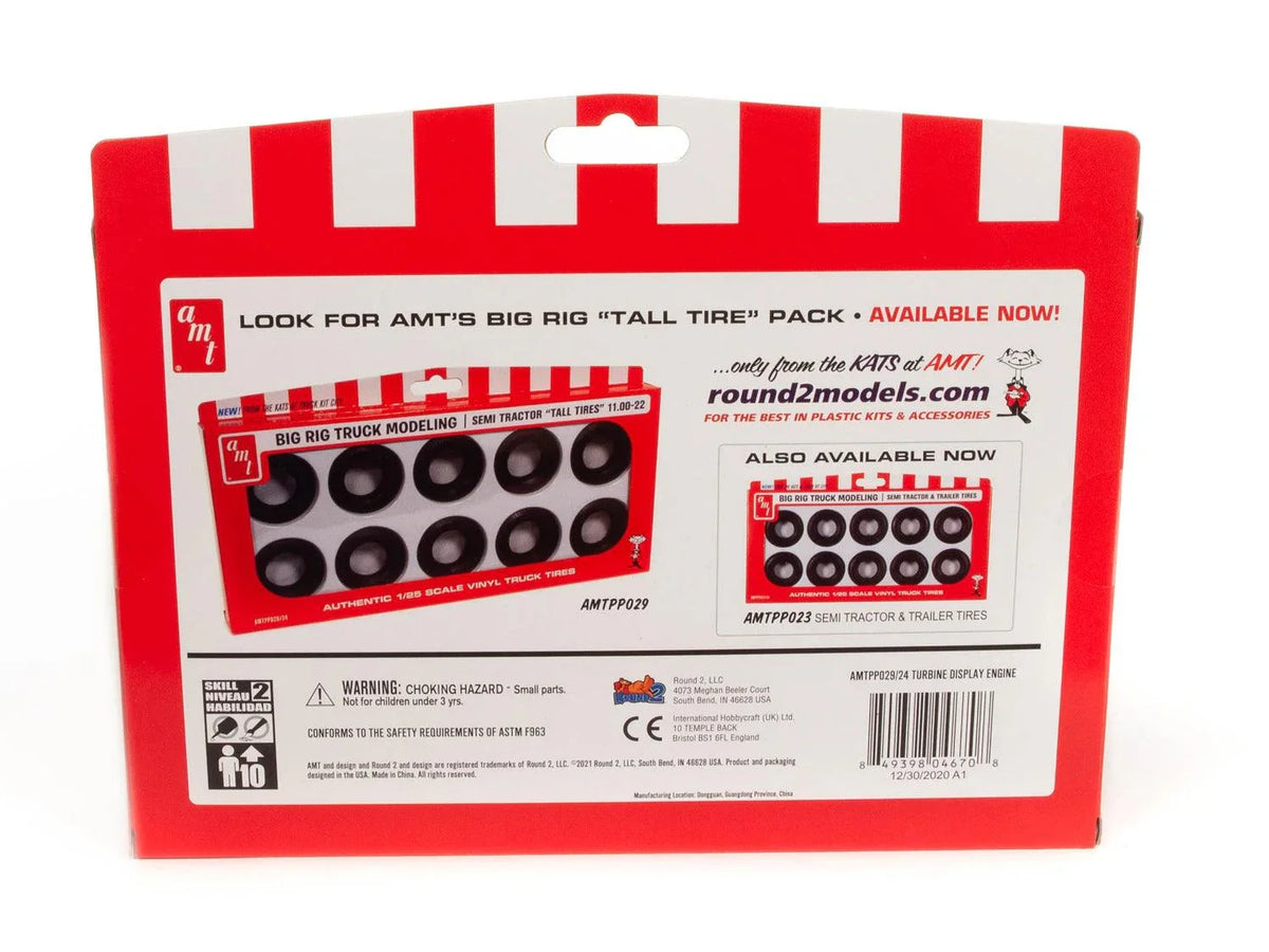 1/25 AMT Big Rig Turbine Engine Parts Pack - 29| MPM Hobbies