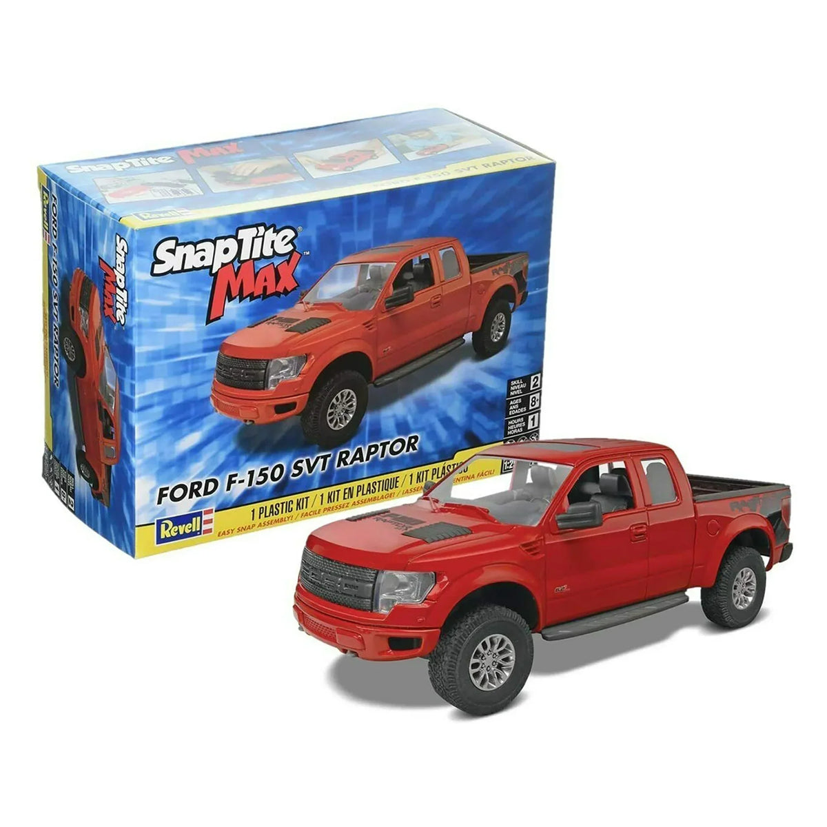 1/25 Revell-Monogram 2013 Ford Raptor Snap Tite 1233| MPM Hobbies