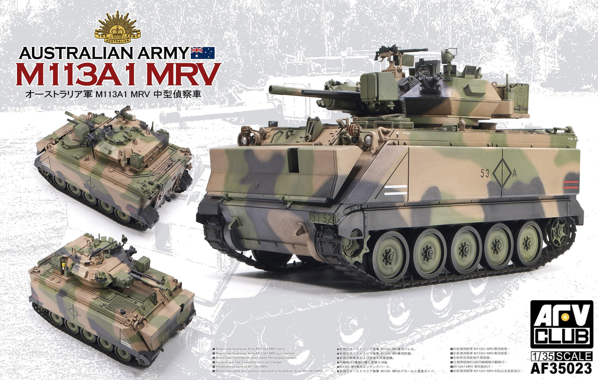 1/35 AFV Australian Army M113A1 MRV AF35023| MPM Hobbies