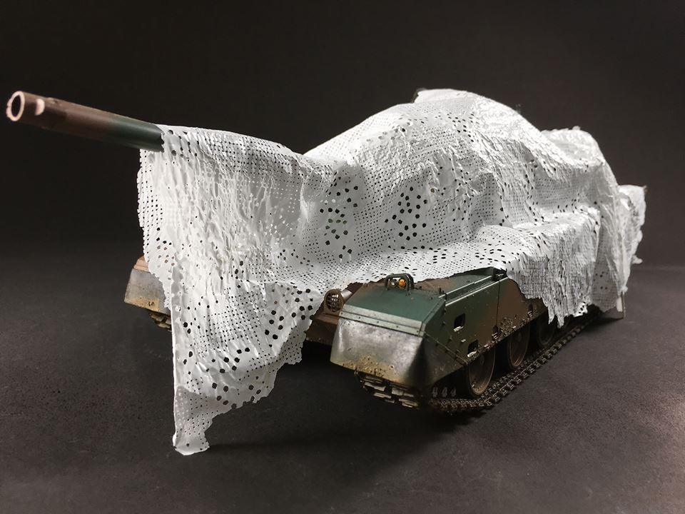 1/35 AFV Extra Thin Camouflage Net-JGSDF Snow AC35022| MPM Hobbies