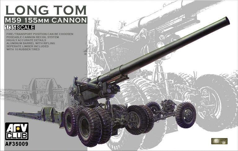 1/35 AFV M59 155mm Cannon Long Tom AF35009| MPM Hobbies