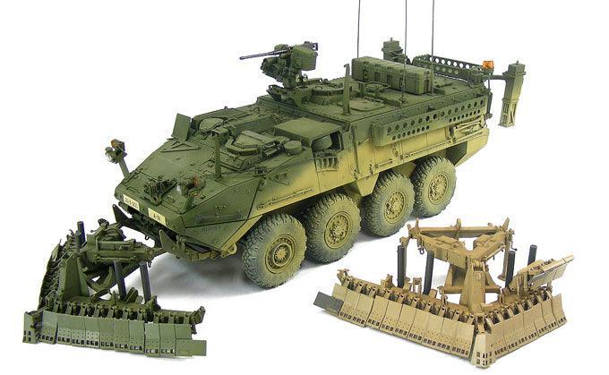 1/35 AFV STRYKER M1132 ENGINEER SQUAD VEHICLE SMP AF35132| MPM Hobbies