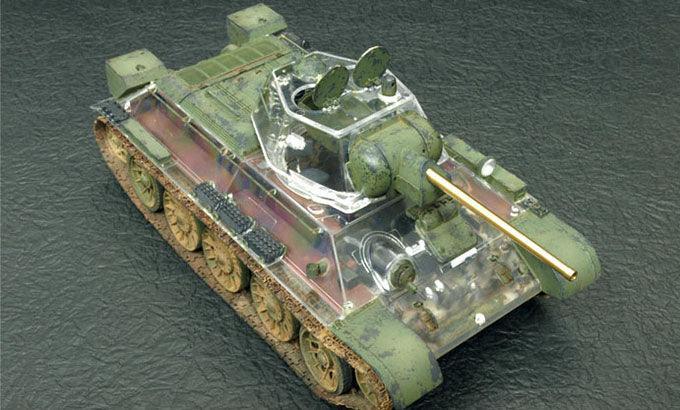 1/35 T-34/76 Model 1942/43 Clear Turret Full Interior Kit | AFV Club ...