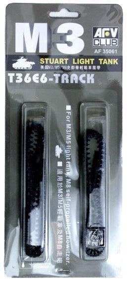 1/35 AFV T36E6 TRACK FOR M3 STUART LIGHT TANK (CONVERSION KIT) AF35061 ...