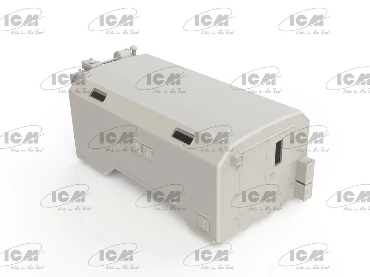 1/35 ICM Truck Box Of Military Vehicle (KUNG) 35010| MPM Hobbies