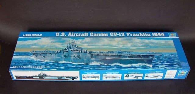 1/350 Trumpeter U.S. Aircraft Carrier CV-13 Franklin 1944 05604| MPM ...