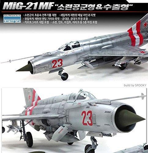 1/48 Academy MiG-21 MF Soviet Fighter Model Kit 12311 | MPM Hobbies ...
