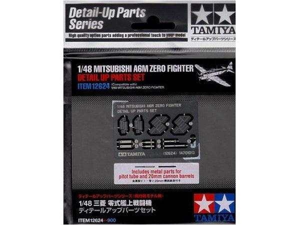 1/48 Tamiya Mitsubishi A6M Zero - Fighter Detail Up Parts Set 12624 ...