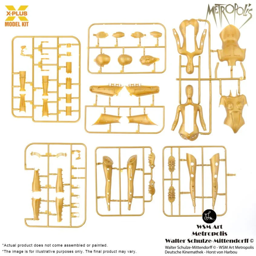 1/8 X-Plus Models Metropolis Maria GOLD Edition| MPM Hobbies