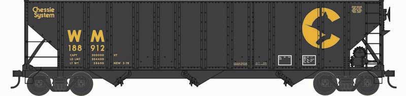 N Bowser 100T Hoppers Chessie System WM #188929| MPM Hobbies