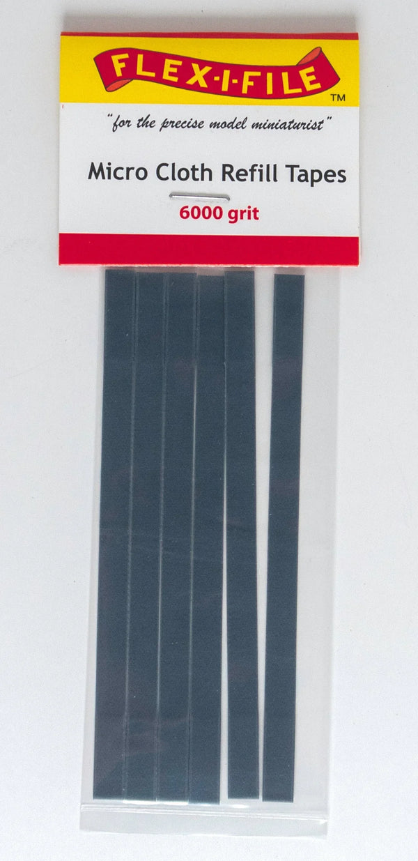 6000 Grit Micro Cloth Refill Tapes | Alpha Abrasives | MPM Hobbies| MPM ...
