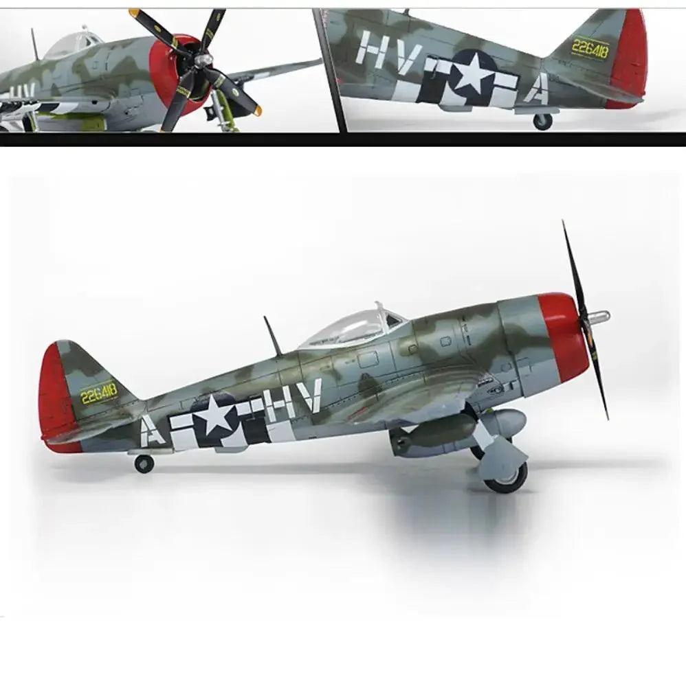 1/72 Academy P-47D/F-84E Gabreski Dual Kit 12530 | WWII & Korean War ...