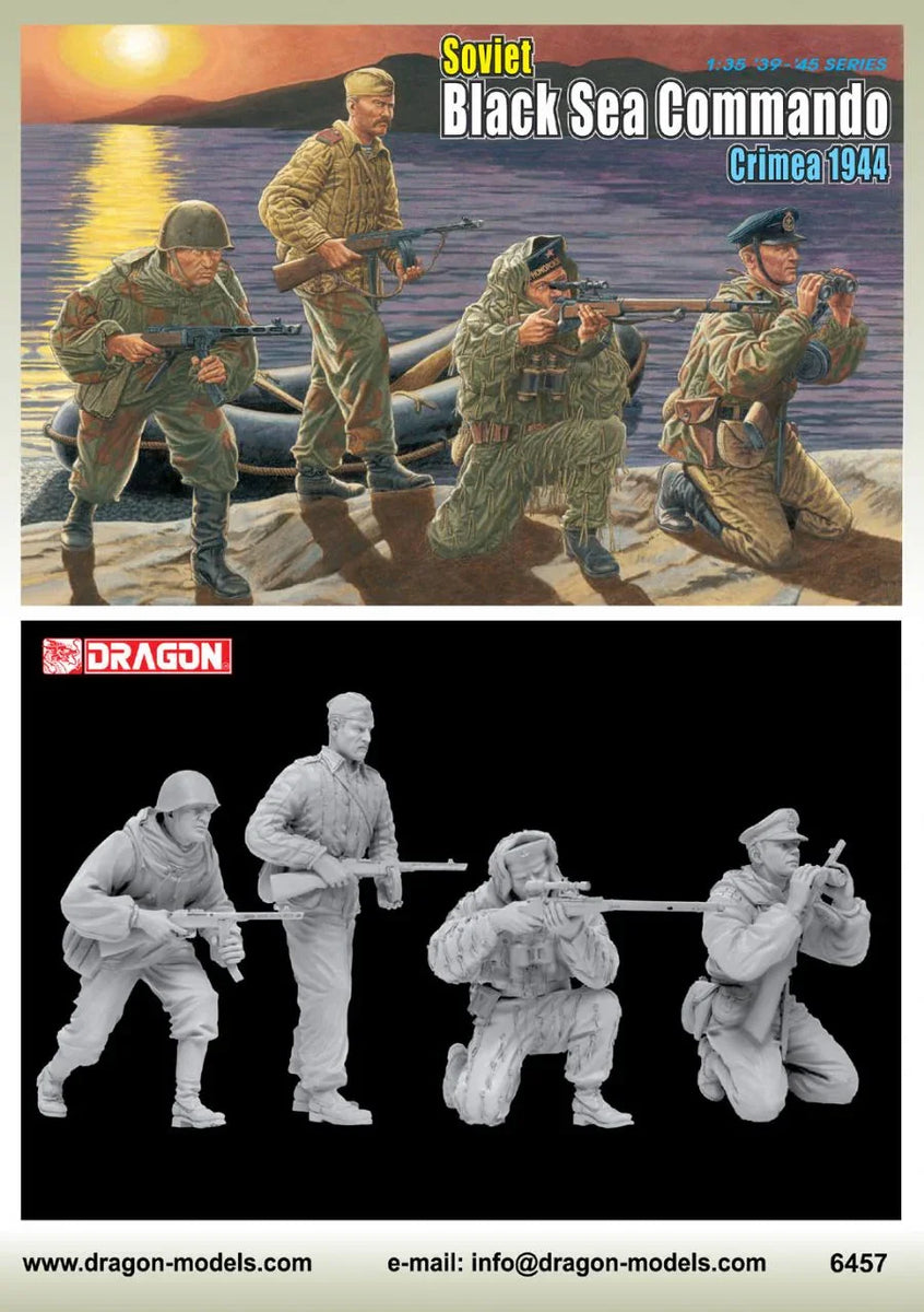 1/35 Dragon Models Soviet Black Sea Commando - 6457| MPM Hobbies