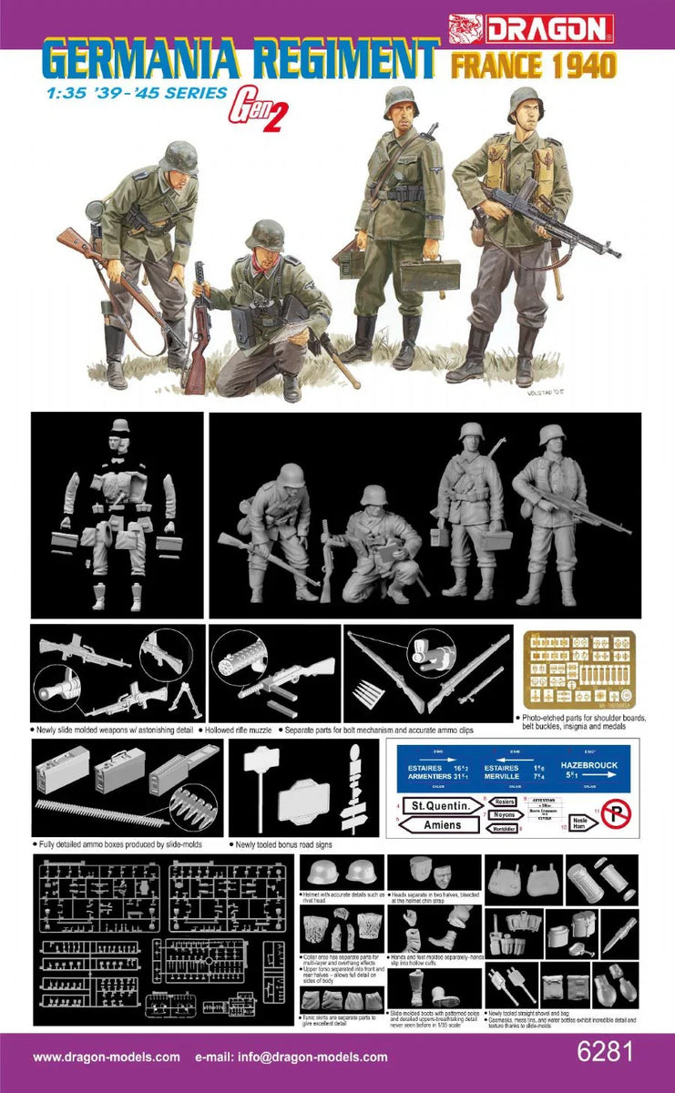 1/35 Dragon Models Germania Regiment (France 1940)-6281| MPM Hobbies