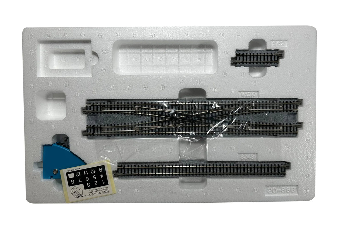 N Kato V7 Electric Double Track Crossing 208661| MPM Hobbies