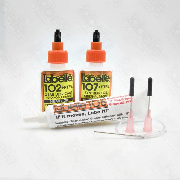 Labelle #1001 Model Train Lubrication Kit – 3-Pack for HO & Larger Sca ...