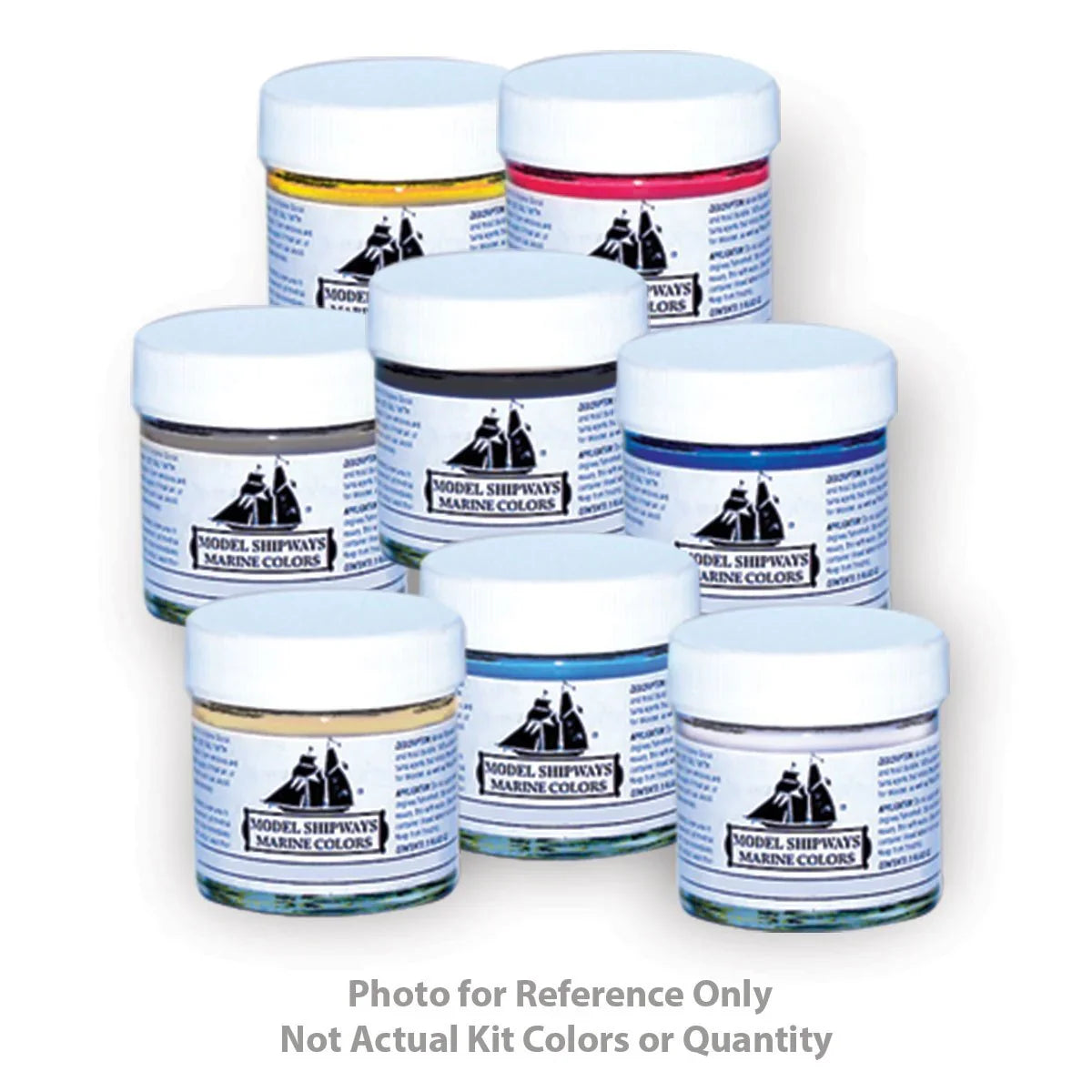 Model Shipways - HMS Bounty Launch Acrylic Paint Set - 1850MS| MPM Hobbies