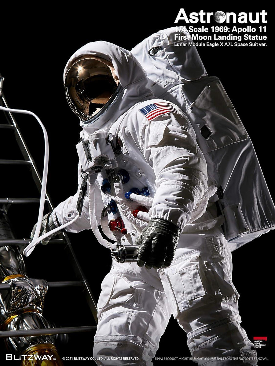 Blitzway Astronaut Apollo 11 LM-5 A7L 1/4 Scale Statue 47946 | Bandai ...