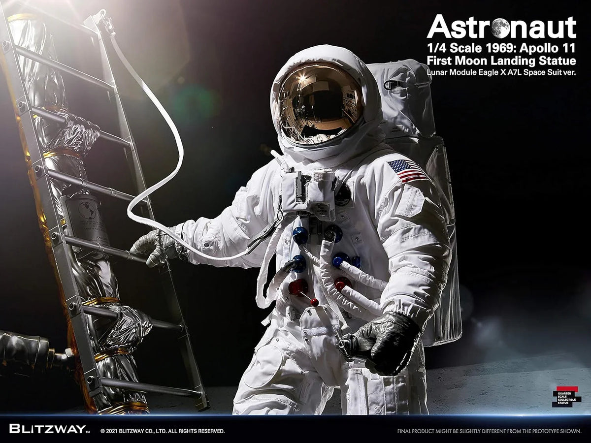 Blitzway Astronaut Apollo 11 LM-5 A7L 1/4 Scale Statue 47946 | Bandai ...