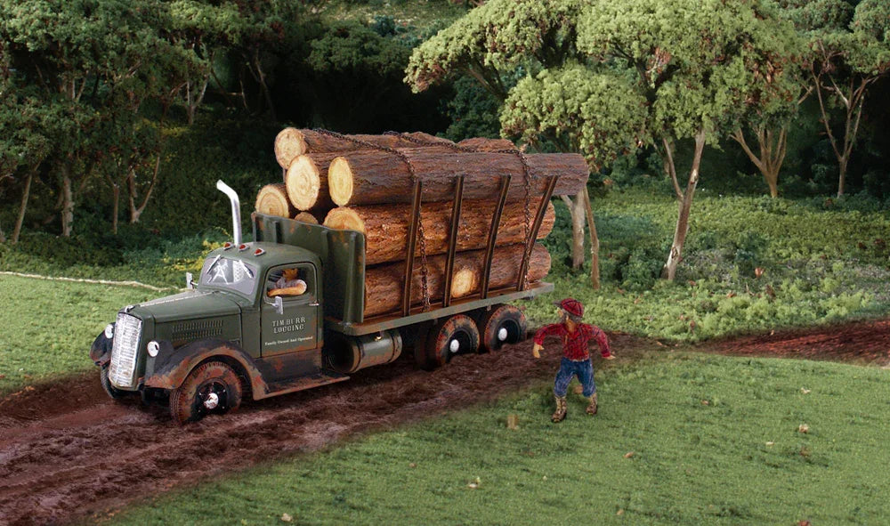 HO Woodland Tim Burr Logging 5553| MPM Hobbies