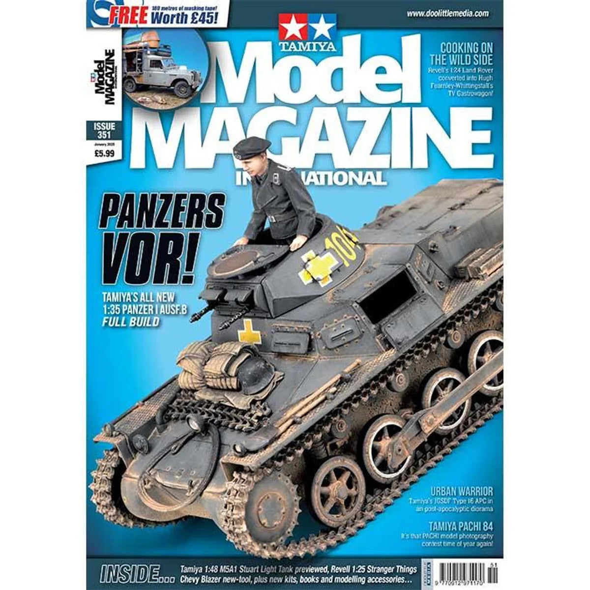 Doolittle Media Tamiya Model Magazine Issue 351 January 2025 TMM-351 ...