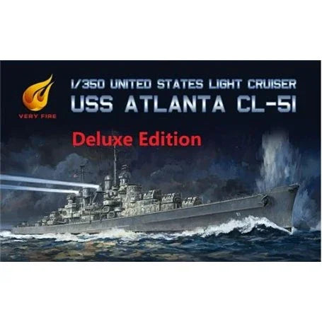 1/350 Veryfire U.S. Navy Light Cruiser USS Atlanta CL-51 Deluxe Kit DX ...