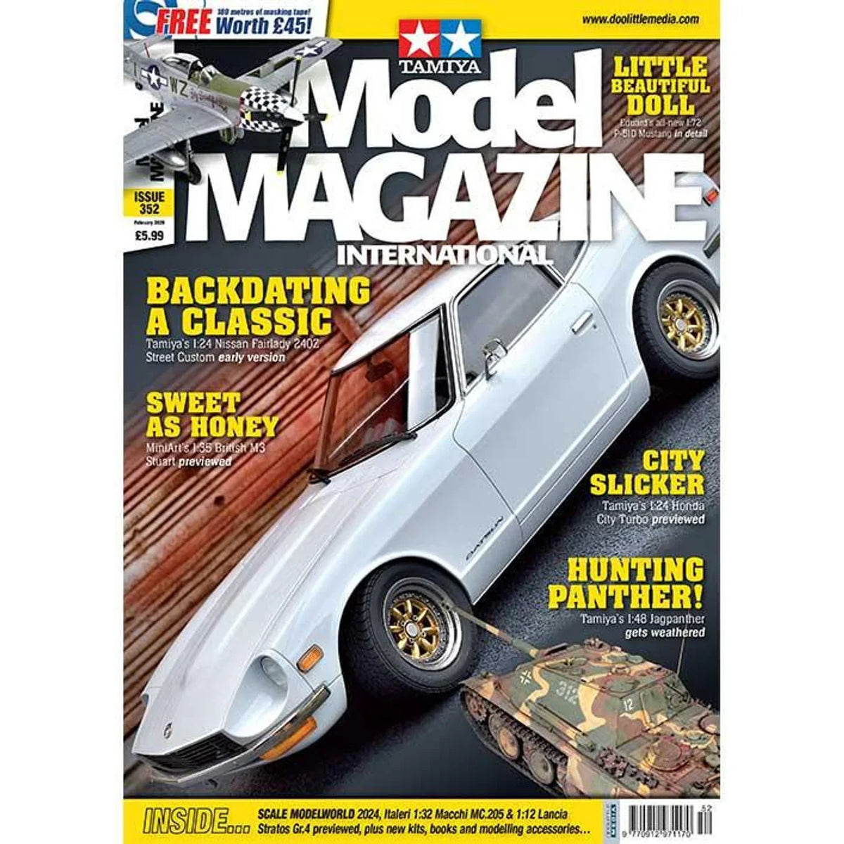 Doolittle Media Tamiya Model Magazine Issue 352 February 2025 TMM-352 ...