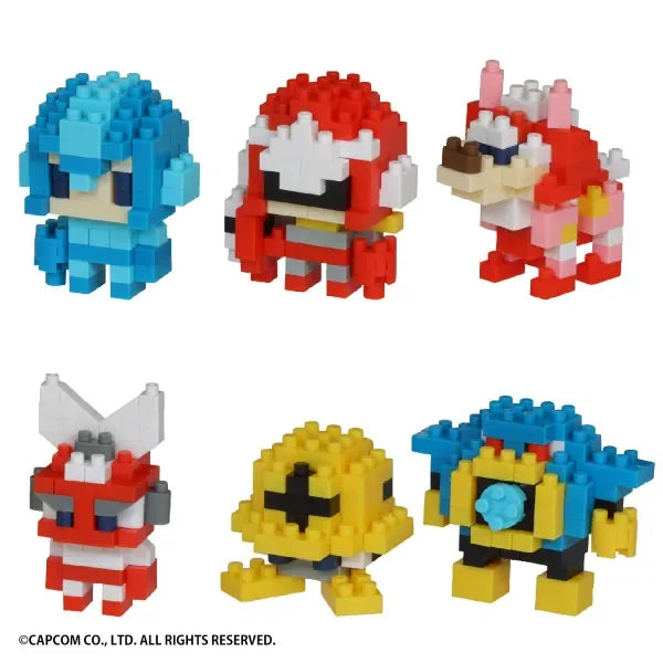 Nanoblock Mega Man Vol. 1 (Blind Box) 6 pcs 22488| MPM Hobbies