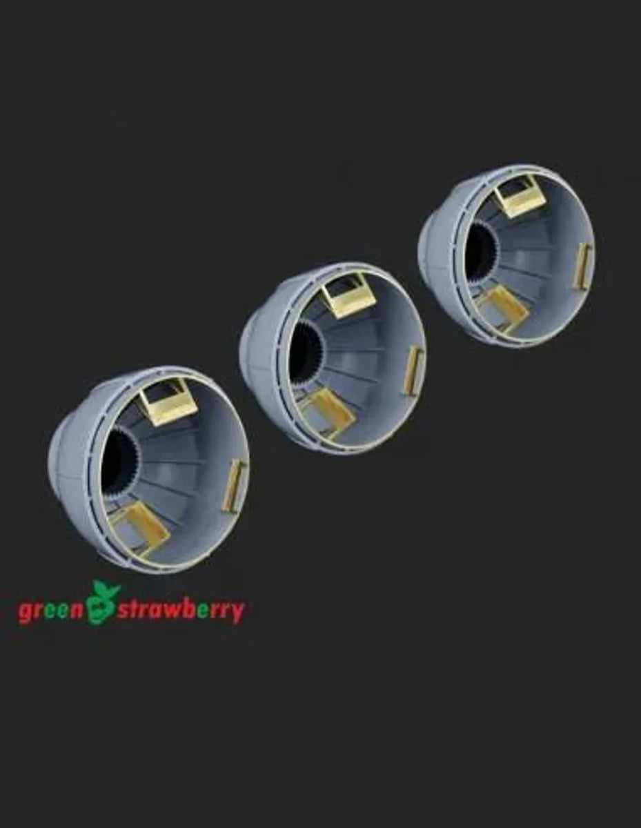 1/2700 Green Strawberry Star Destroyer - Deflector flaps B05518| MPM ...