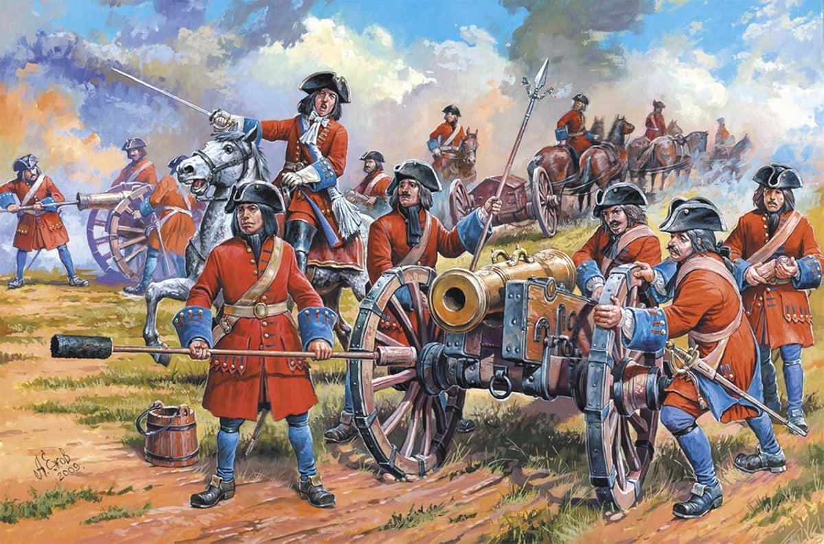 1/72 Zvezda Russian Artillery of Peter I The Great 8058| MPM Hobbies