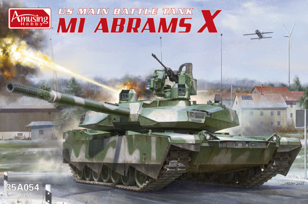 1/35 Amusing Hobby US Main Battle Tank M1 Abrams X 35A054| MPM Hobbies