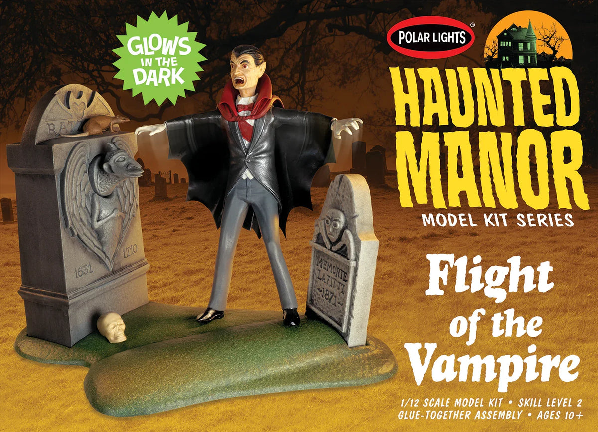 1/12 Polar Lights Haunted Manor: Flight of the Vampire 977| MPM Hobbies