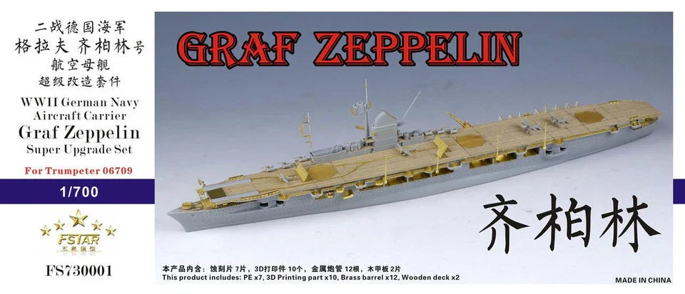 Five Star Models Graf Zeppelin Super Upgrade Set 1/700 - FS730001| MPM ...