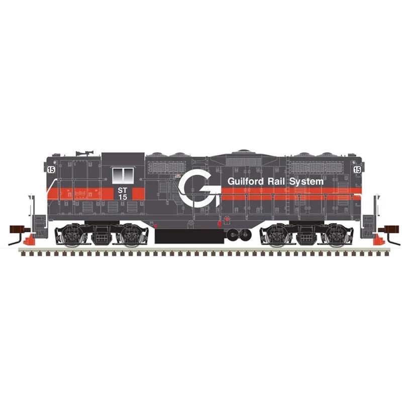 HO Atlas GP7 Gold Guilford Rail System (ST) 22 (Gray/Orange) - 1000395 ...