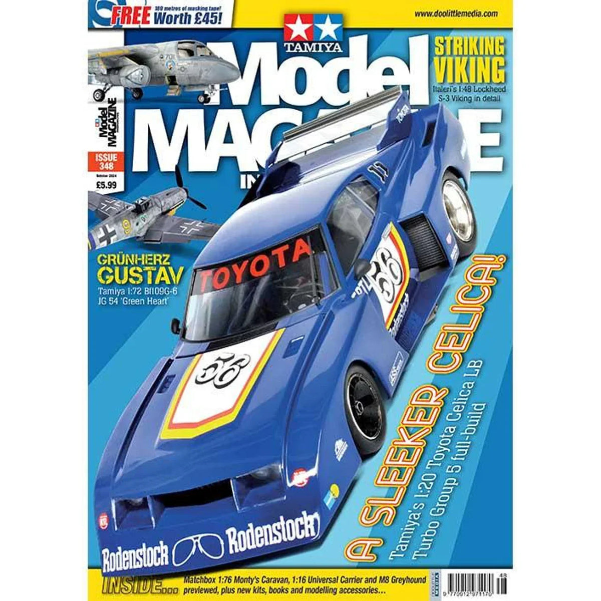 Doolittle Media Tamiya Model Magazine Issue 348 October 2024 TMM-348 ...