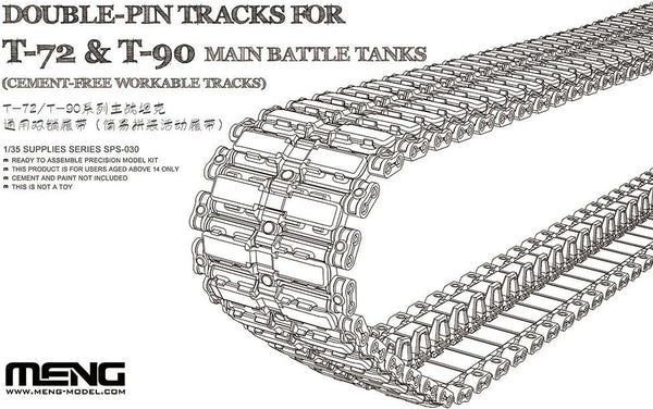 1/35 Meng Double-Pin Tracks for T-72 & T-90 Main Battle Tanks SPS030 ...