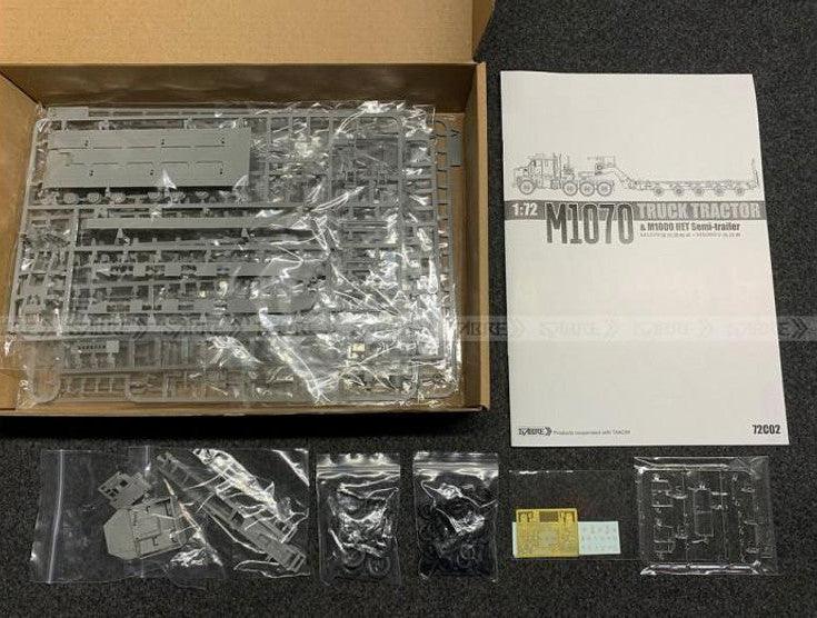 1/72 Sabre Model M1070 TRUCK TRACTOR & M1000 HET Semi traller 72C02 ...