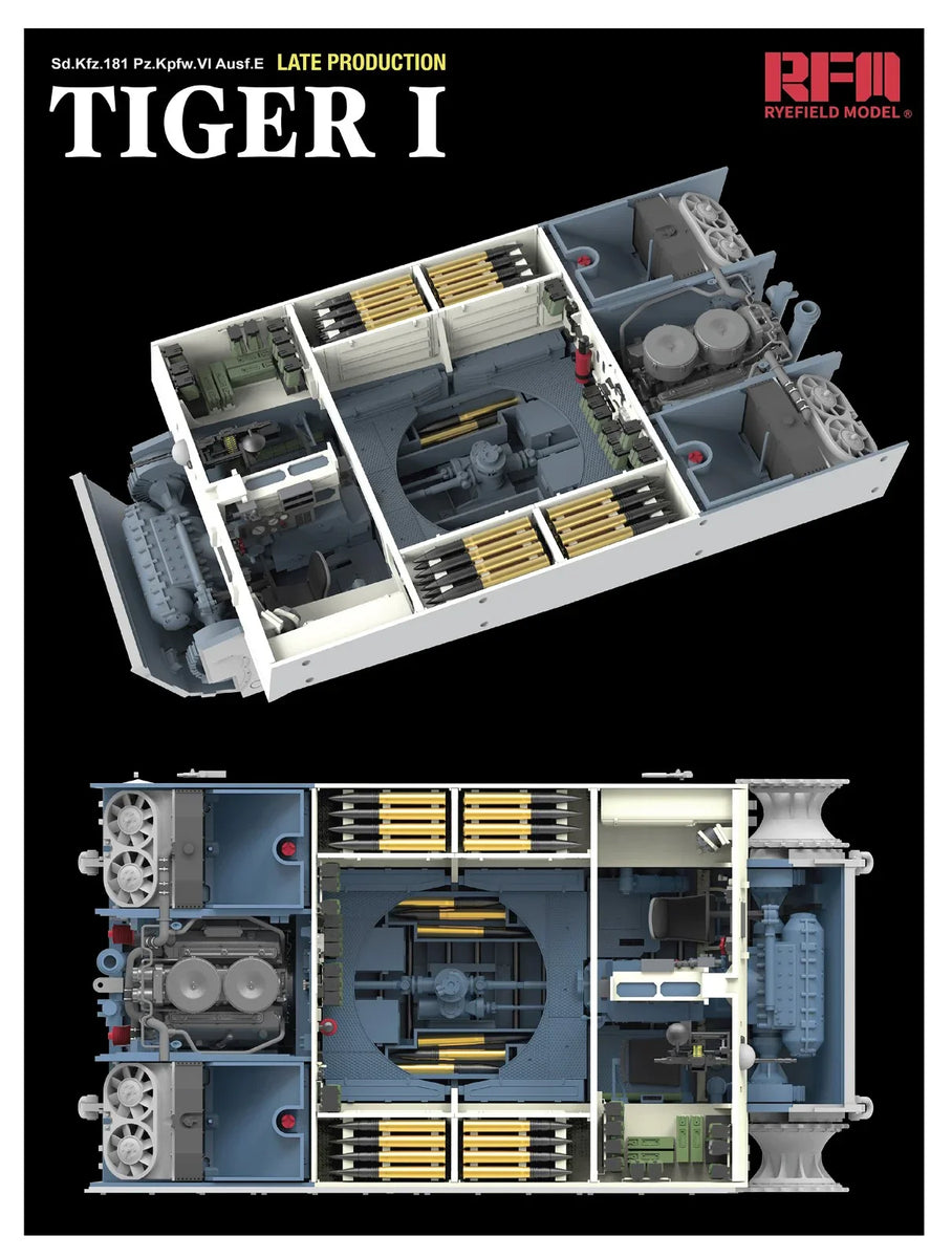 1/35 Tiger 1 late Production Battle of Villers-Bocage 5101| MPM Hobbies